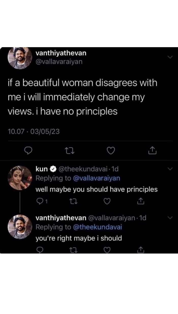 Do you have principles? - 9GAG