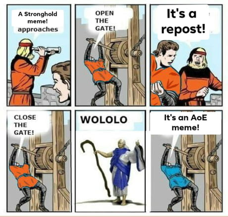Funny Stronghold Crusader Memes History Memes 🌎 | Today Is My 5