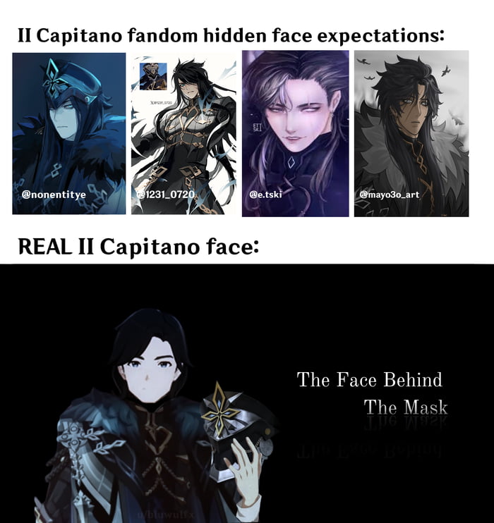 II CAPITANO FACE REVEAL??!?!? - 9GAG
