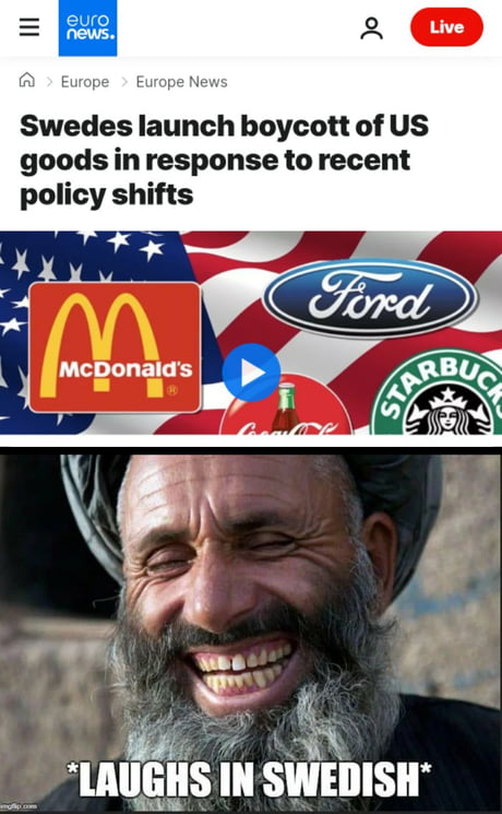 Swedish Guy Memes In Sweden I'm A Big Deal Funny Gift For Swedish Men