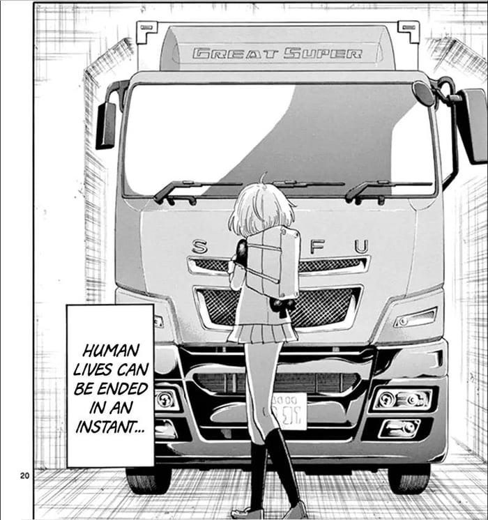 Truck-kun strikes again! - 9GAG