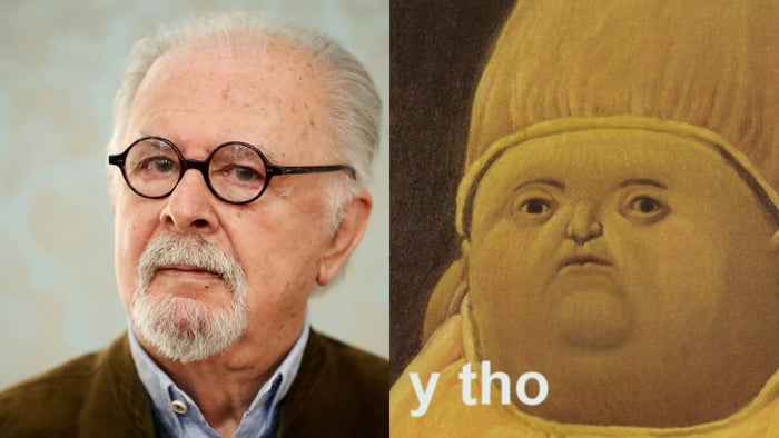 Colombian arstist, Fernando Botero, died today at the age of 91. He was ...
