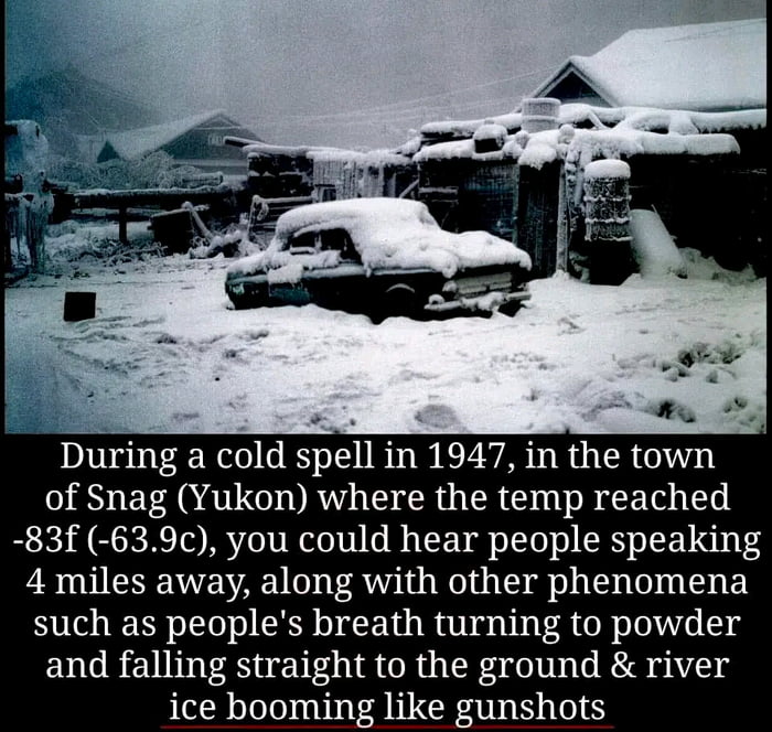 The Cold Snap of 1947 - 9GAG