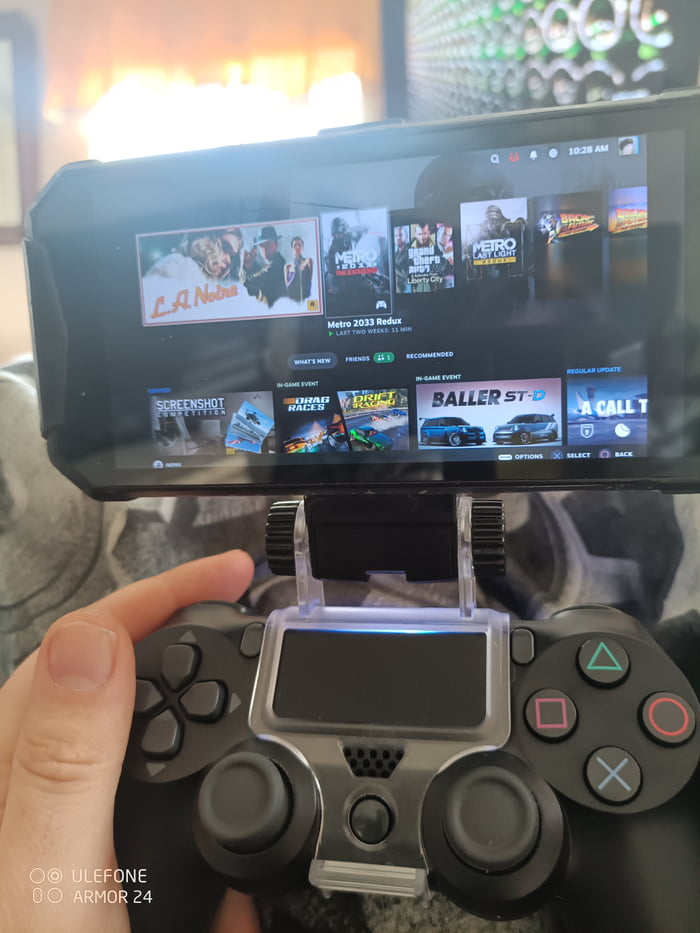 Tip off the day. Dont forget that you can play your steam games on your phone. - 9GAG