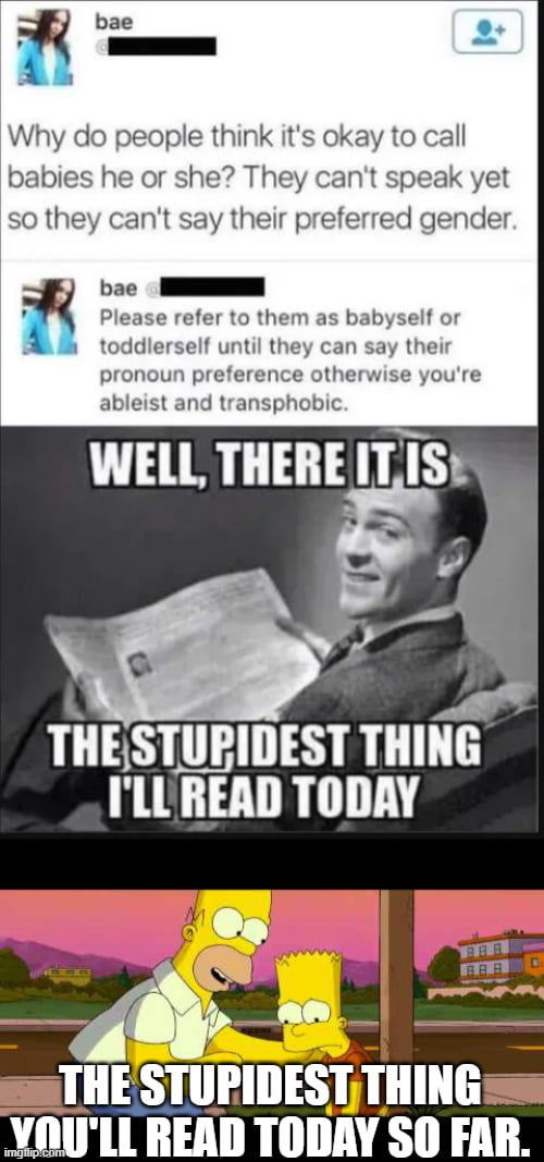 A meme about woke nonsense - 9GAG