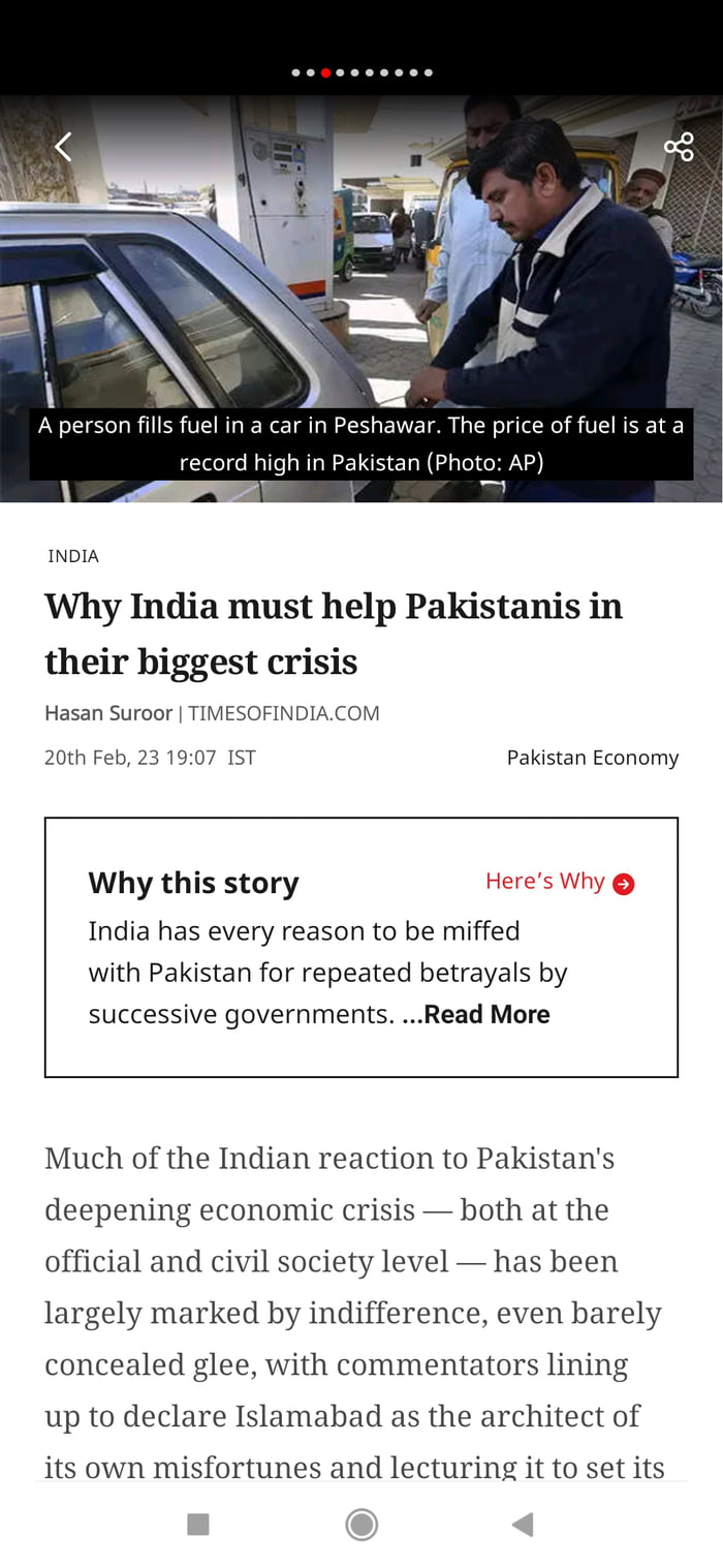 Governments are formed by people. Every person in Pakistan knowingly or ...