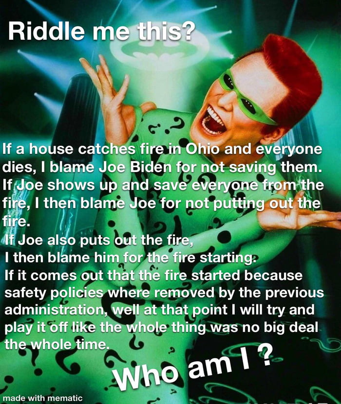 Riddle me this Batman… - 9GAG