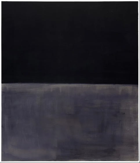 "Depression", by Mark Rothko. Last painting before he committed suicide ...
