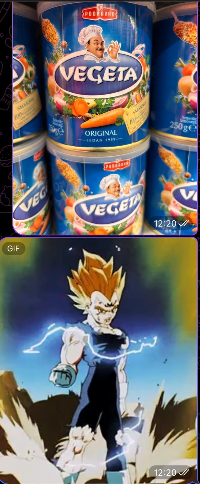 Vegeta vegetables - 9GAG