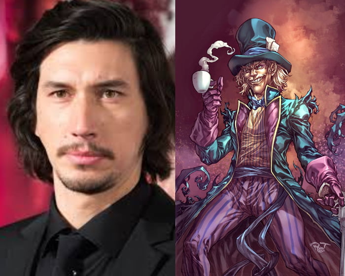 What do u think about Adam Driver as Mad Hatter in New batman movie? - 9GAG