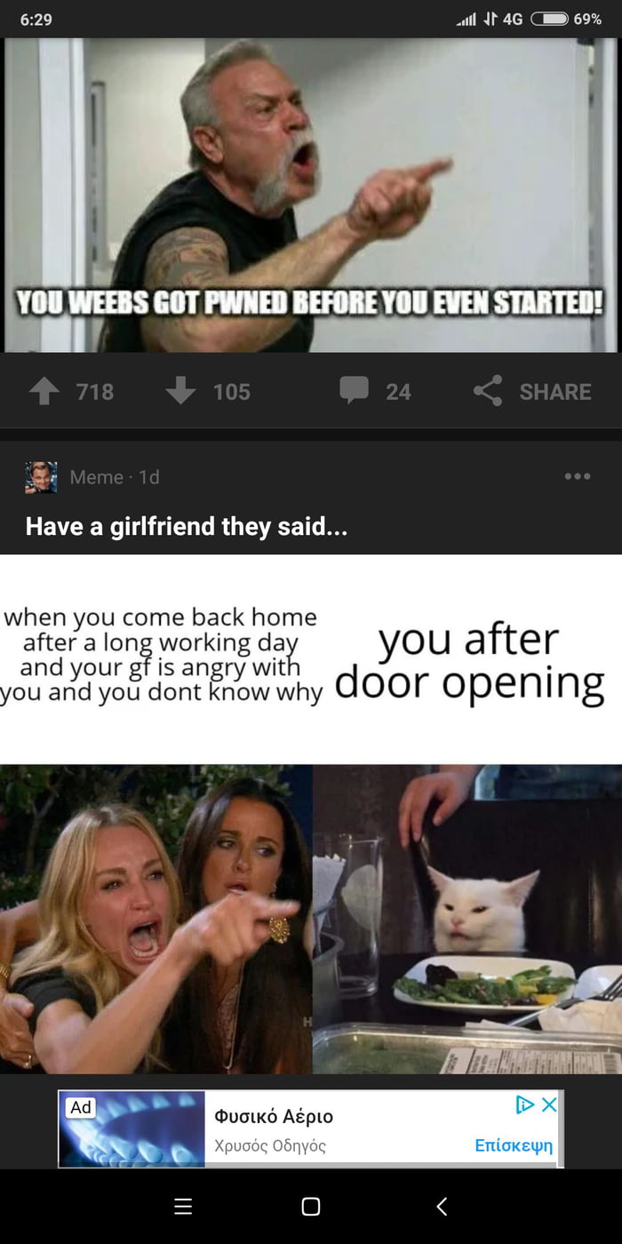 What's up with "angry people pointing" memes - 9GAG