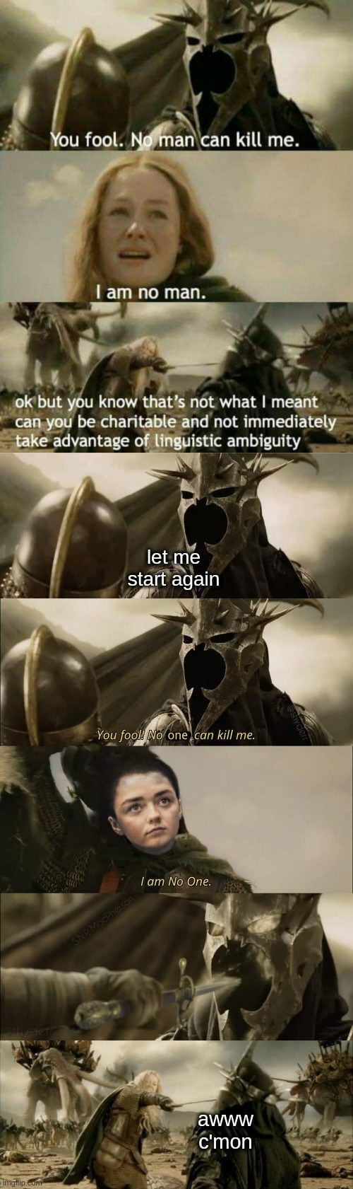 I am no man! - 9GAG