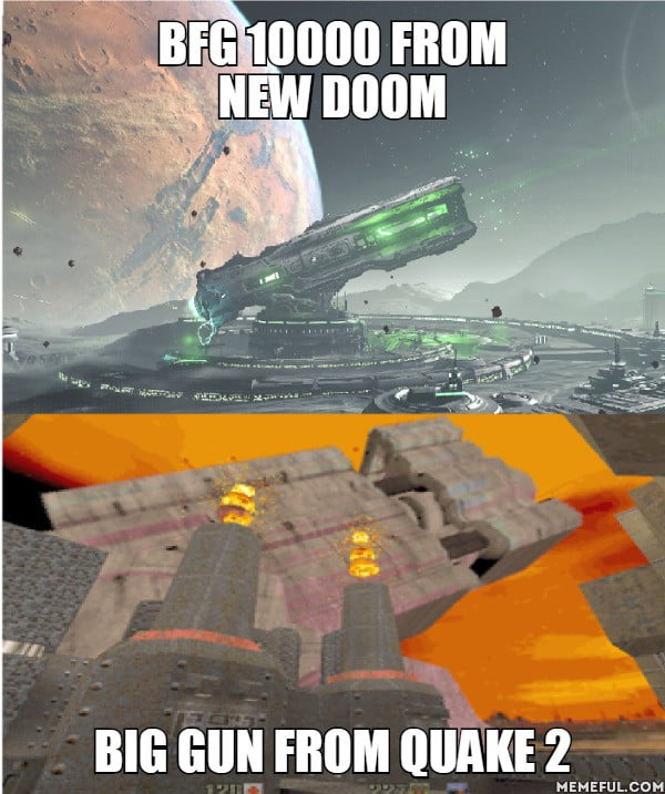 Really glad they introduced this concept from Quake 2 - 9GAG