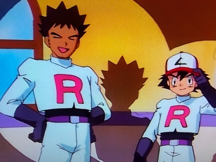 Breaking news: Ash Turns to the dark side and joins Team rocket! - 9GAG