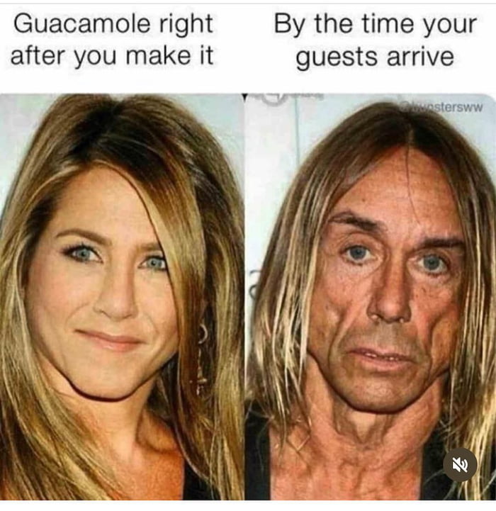 When your guac's glow-up goes down real quick - 9GAG
