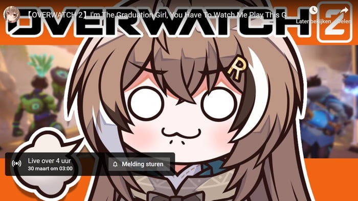 Mumei has started her guilt tripping arc to make the other girls start playing Overwatch 2 with ...