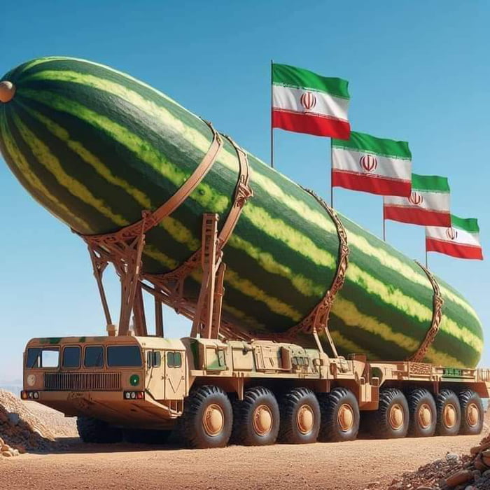 The holy Iranian cucumber missile - 9GAG