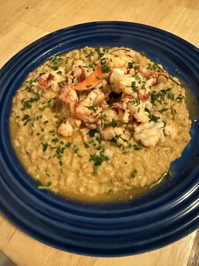 Lobster Bisque Risotto - 9GAG