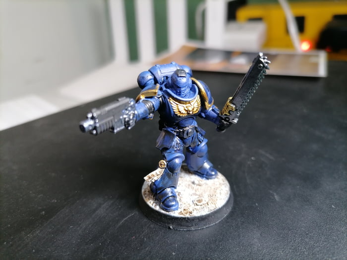 Second mini, First Space Marine - 9GAG