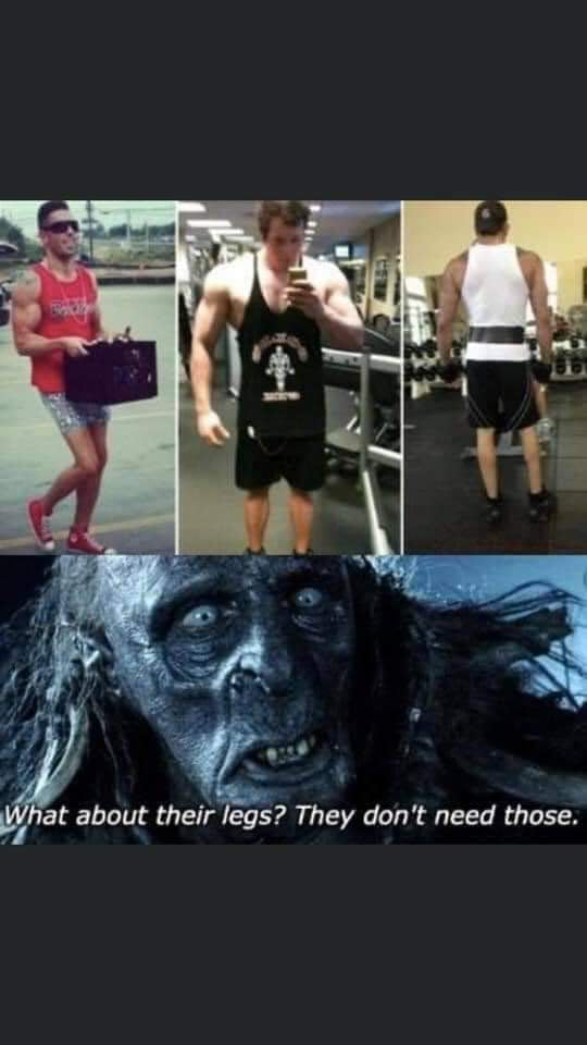 Never skip leg day! - 9GAG