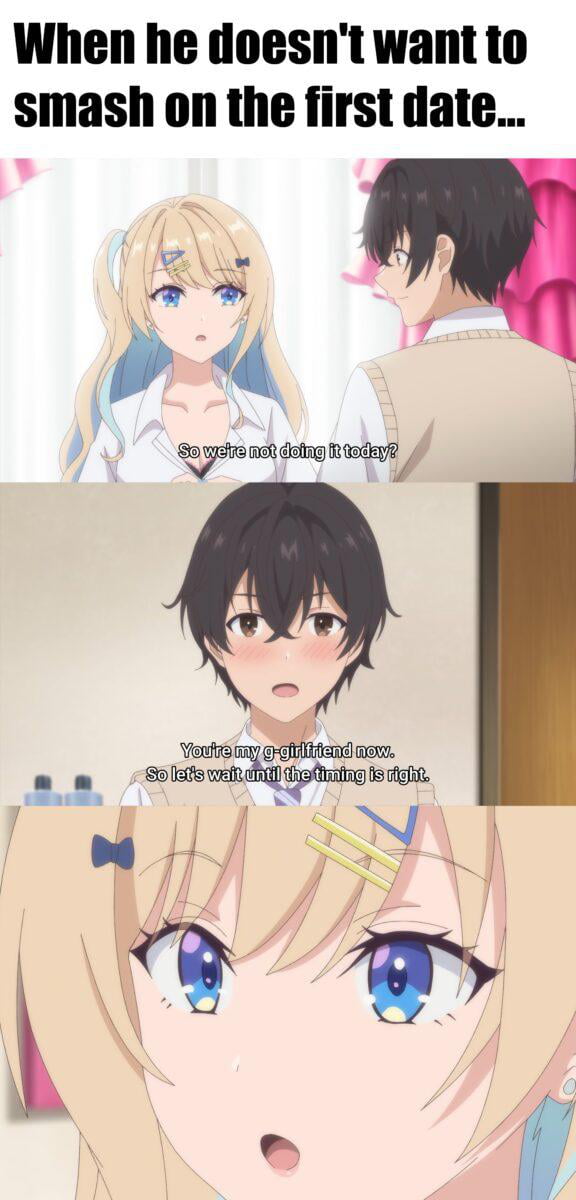 When he doesn't want to smash on the first date - 9GAG