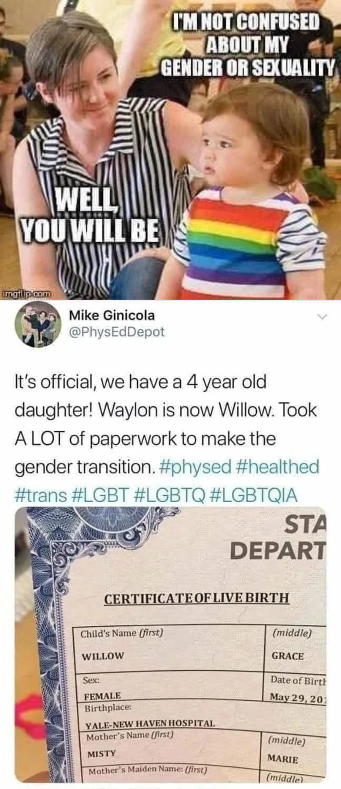 Woke parents must lose their child custody! - 9GAG