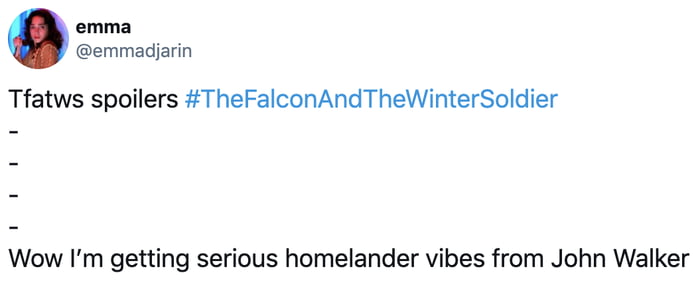 People Are Comparing John Walker To Homelander After 'TFATWS' Episode 4 ...