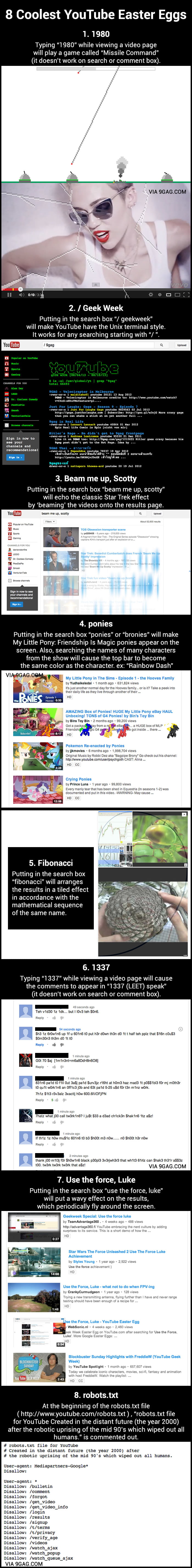 8 Coolest YouTube Easter Eggs - 9GAG