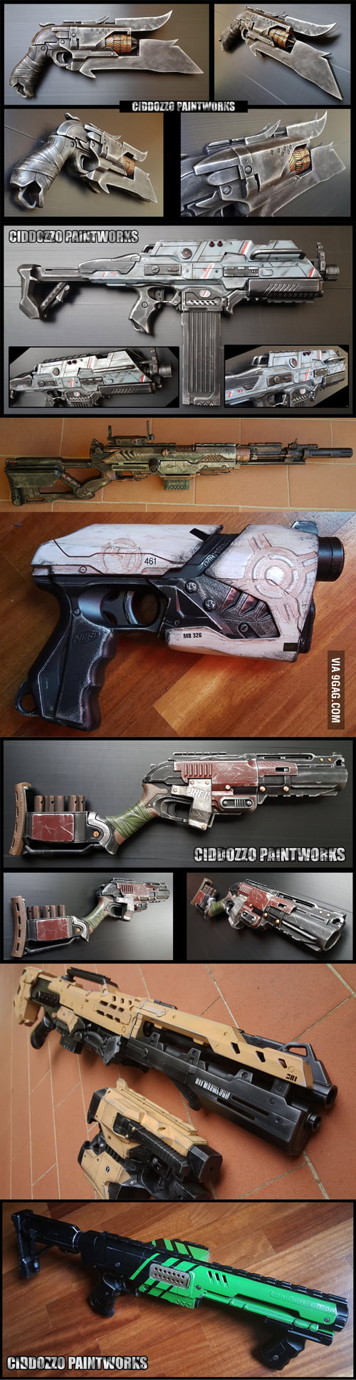 So my friend makes working Destiny/MassEffect/Warhammer replica weapons ...