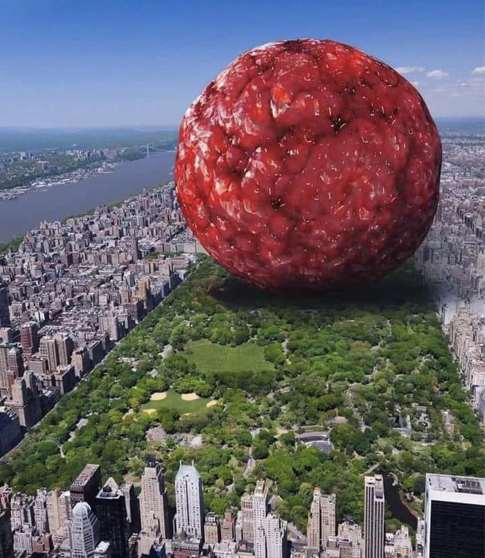 If we combine the 7.88 billion people on Earth into a single mass, we ...