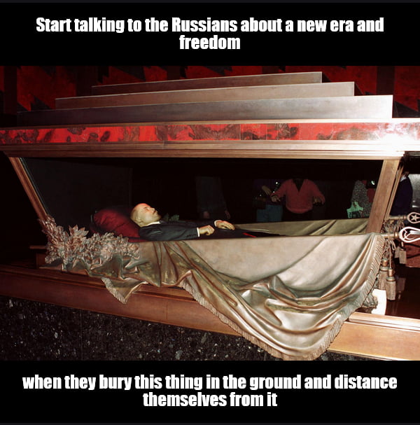 Lenin's Mausoleum also known as Lenin's Tomb, situated on Red Square in ...