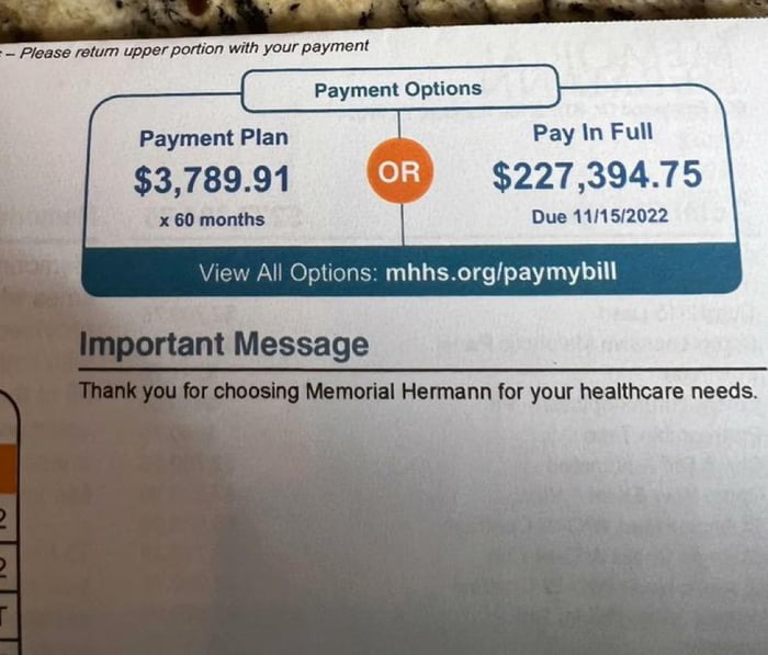 Heart surgery bill - 9GAG