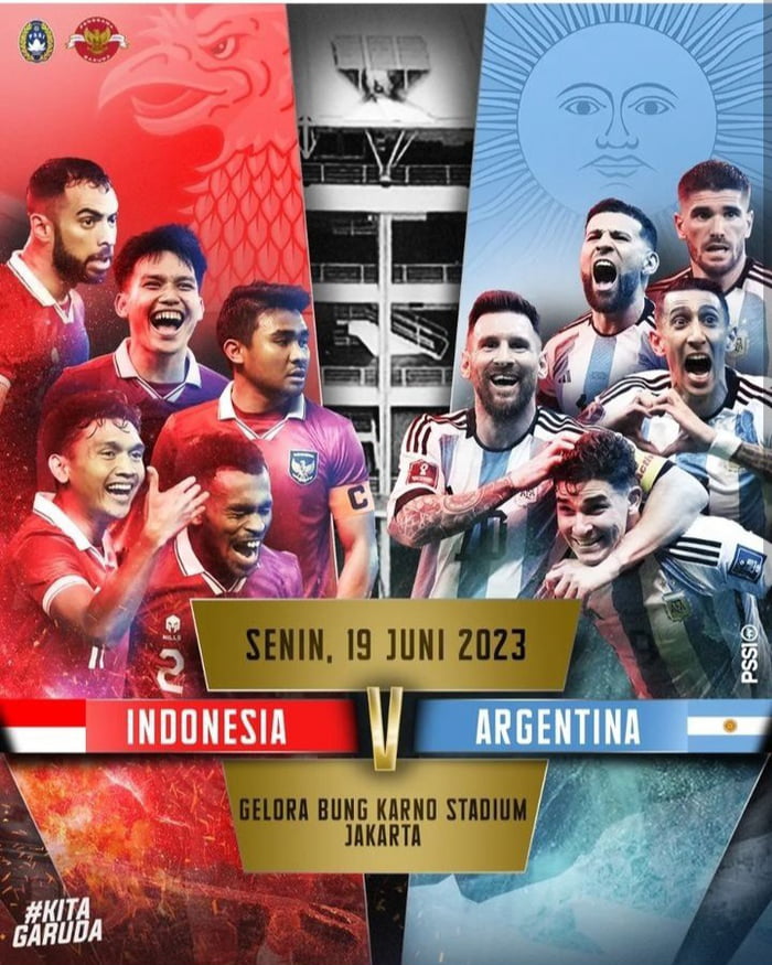 Mau liat messi di tackle asnawi - 9GAG