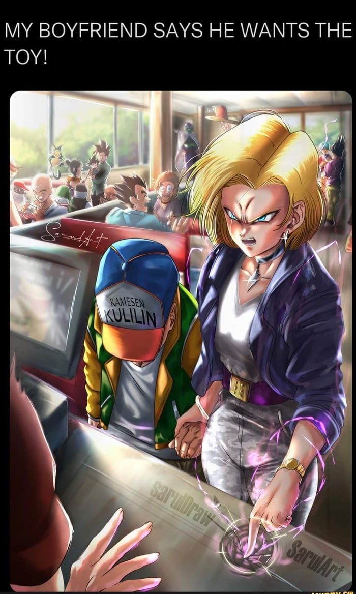 I'm just a Krillin looking for my Android 18 - 9GAG