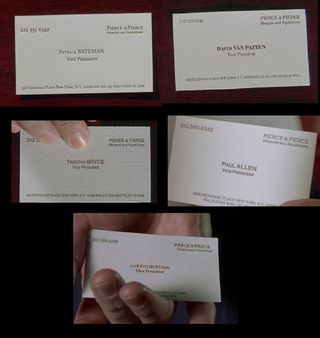 Paul Allen Business Card