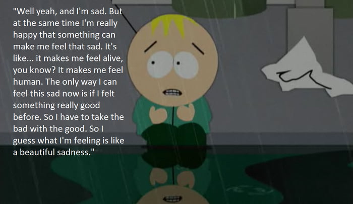 Butters made so much sense on this and also the toilet seating! Ducks ...