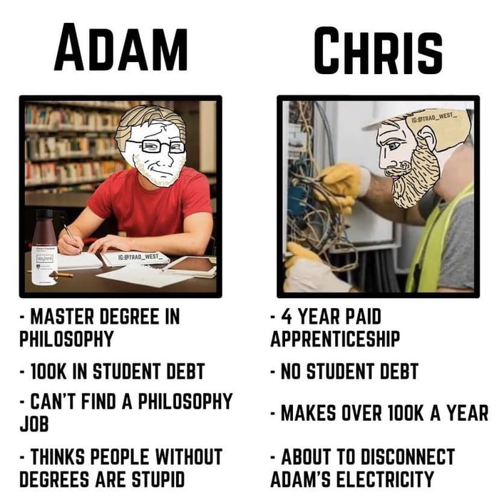 Don't be like Adam - 9GAG
