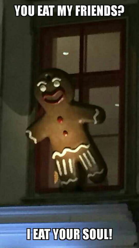 Gingerbread Man Shrek Memes NEW Shrek Gingerbread Man Meme