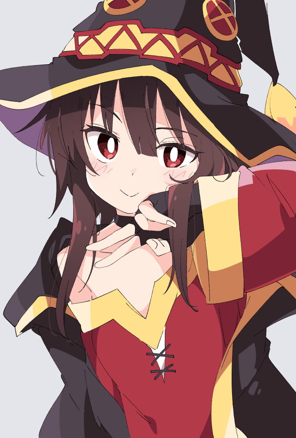 Megumin - Art by: @Ixy on Twitter. - 9GAG