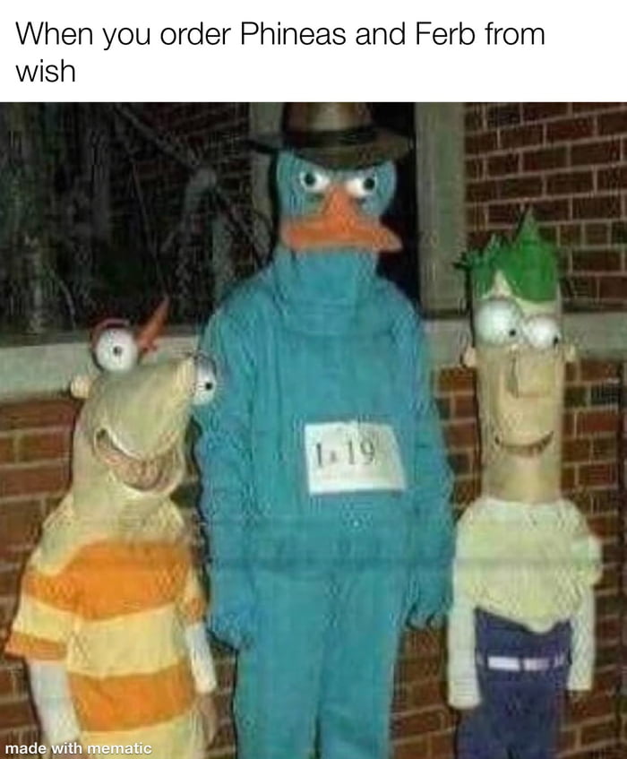 Order now and get perry the platypus for free! - 9GAG
