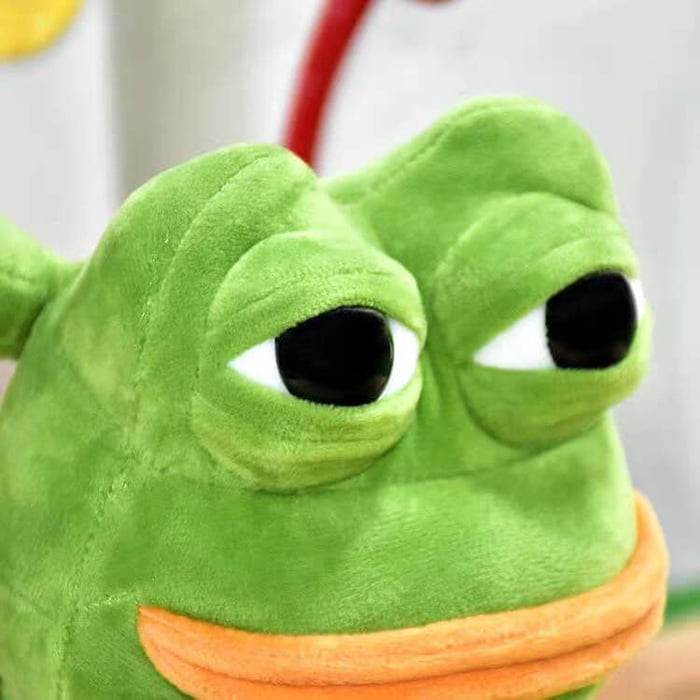 A Pikachu-Pepe Plush Toy Exists - 9GAG