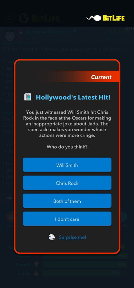 Best Funny bitlife life simulator Memes - 9GAG