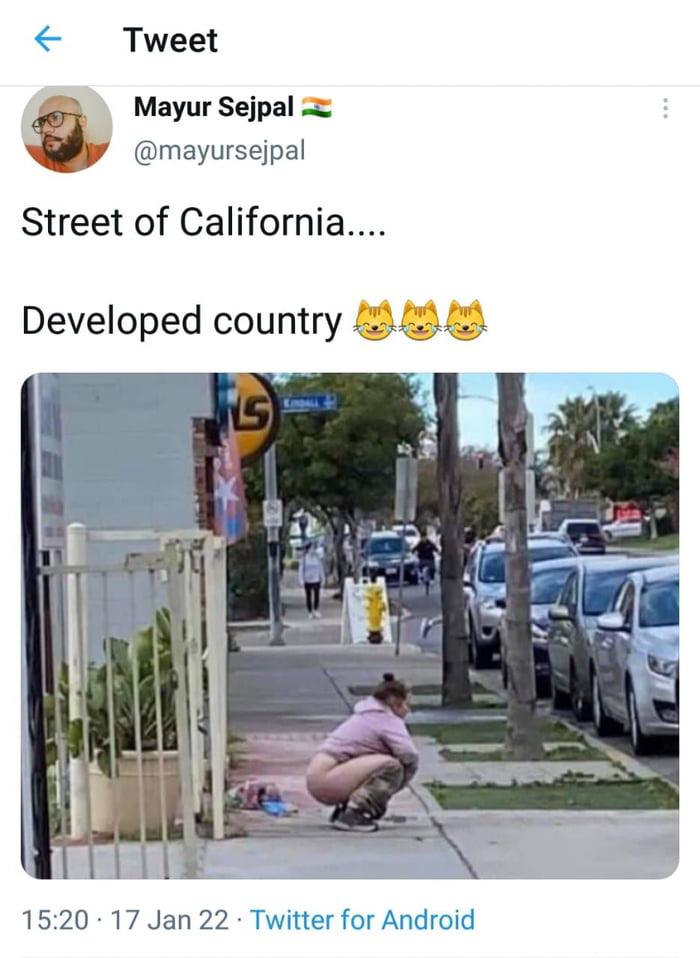 New Winners of Street shitter title: U S of A - 9GAG