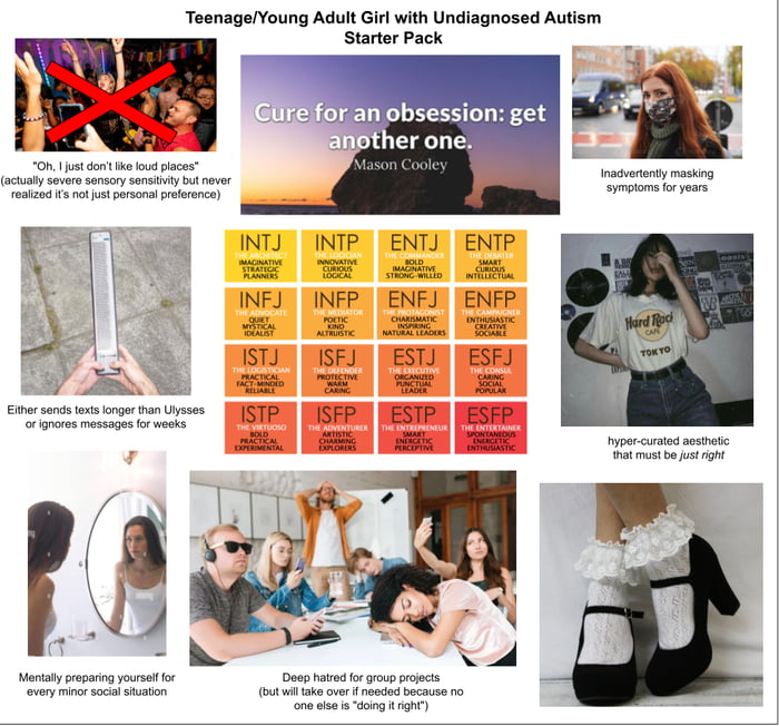 The Teenager/Young Adult with Undiagnosed Autism Starter Pack (Female ...