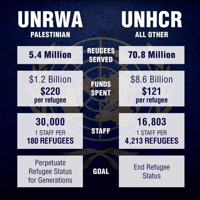 The UN claims to help refugees, but why do 'Palestinian' refugees ...