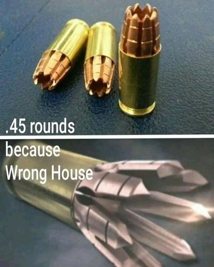 Hard ball in a 45. All you need - 9GAG