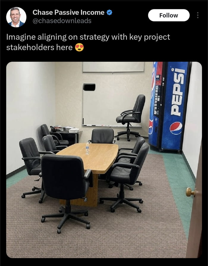 Barely cold Pepsi between meetings 🤤 - 9GAG
