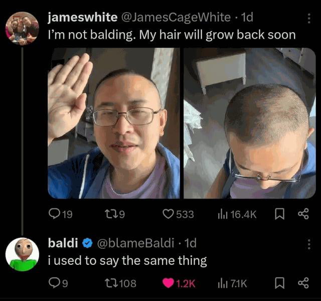 He's still in denial - 9GAG