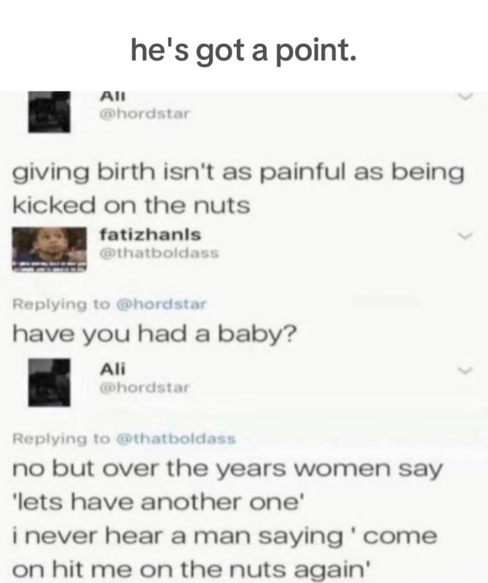 Can't argue with that reasoning - 9GAG