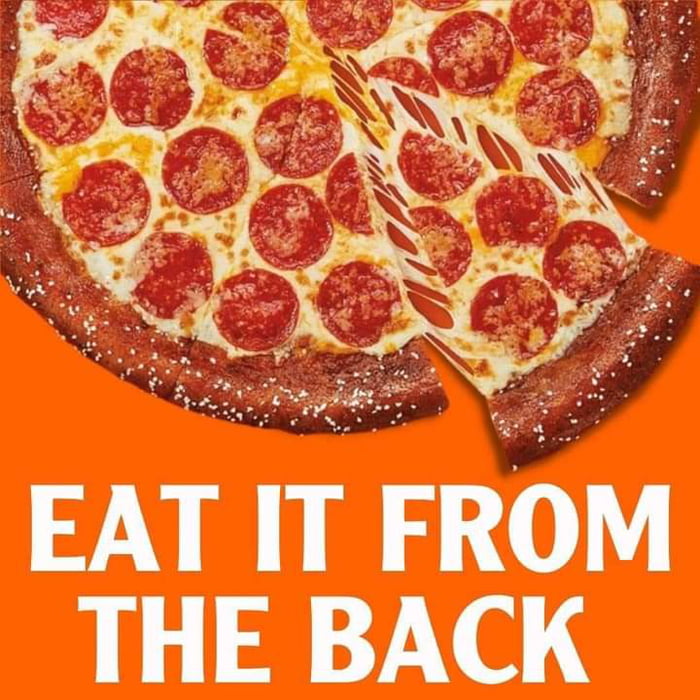 Little Caesars Pizza new crust advertisement - 9GAG